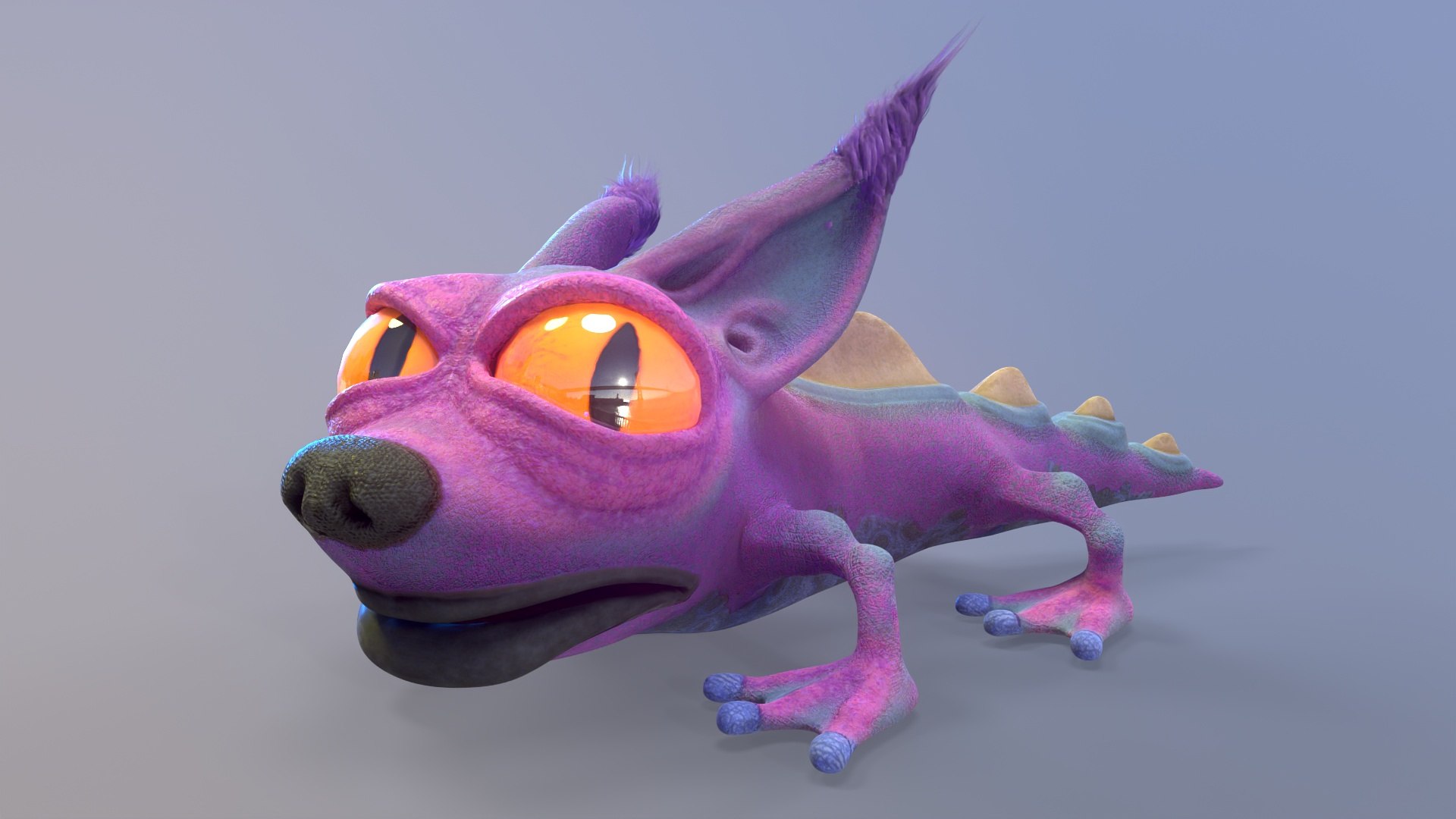 Amphibian Cat Rig 3D Model - TurboSquid 1695523