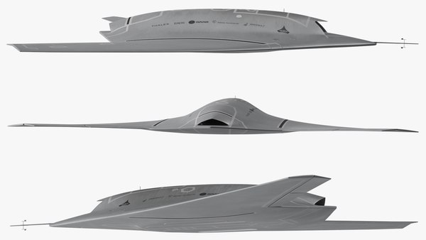 modelo 3d Dassault neuron Vuelo UCAV - TurboSquid 1987206