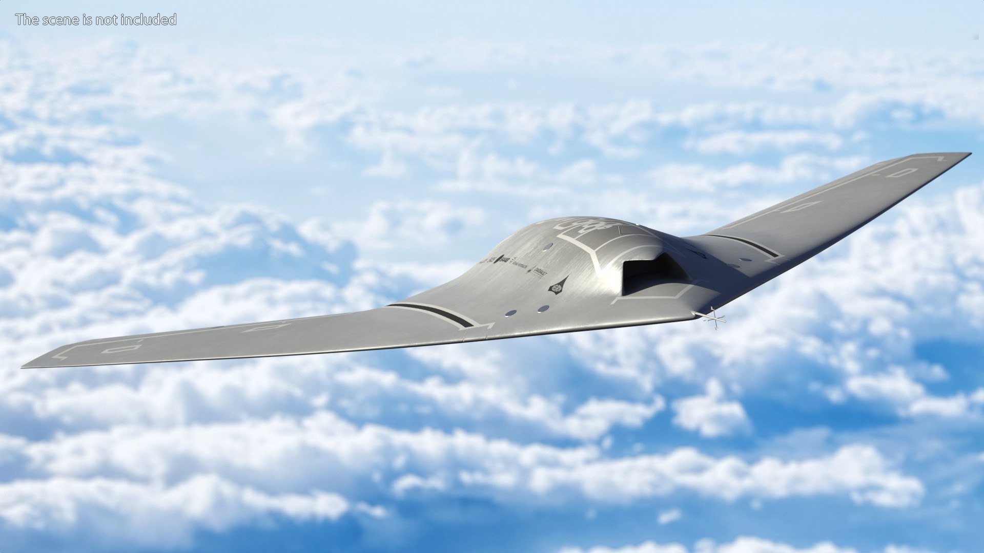 Dassault NEUROn UCAV Flight 3D Model - TurboSquid 1987206