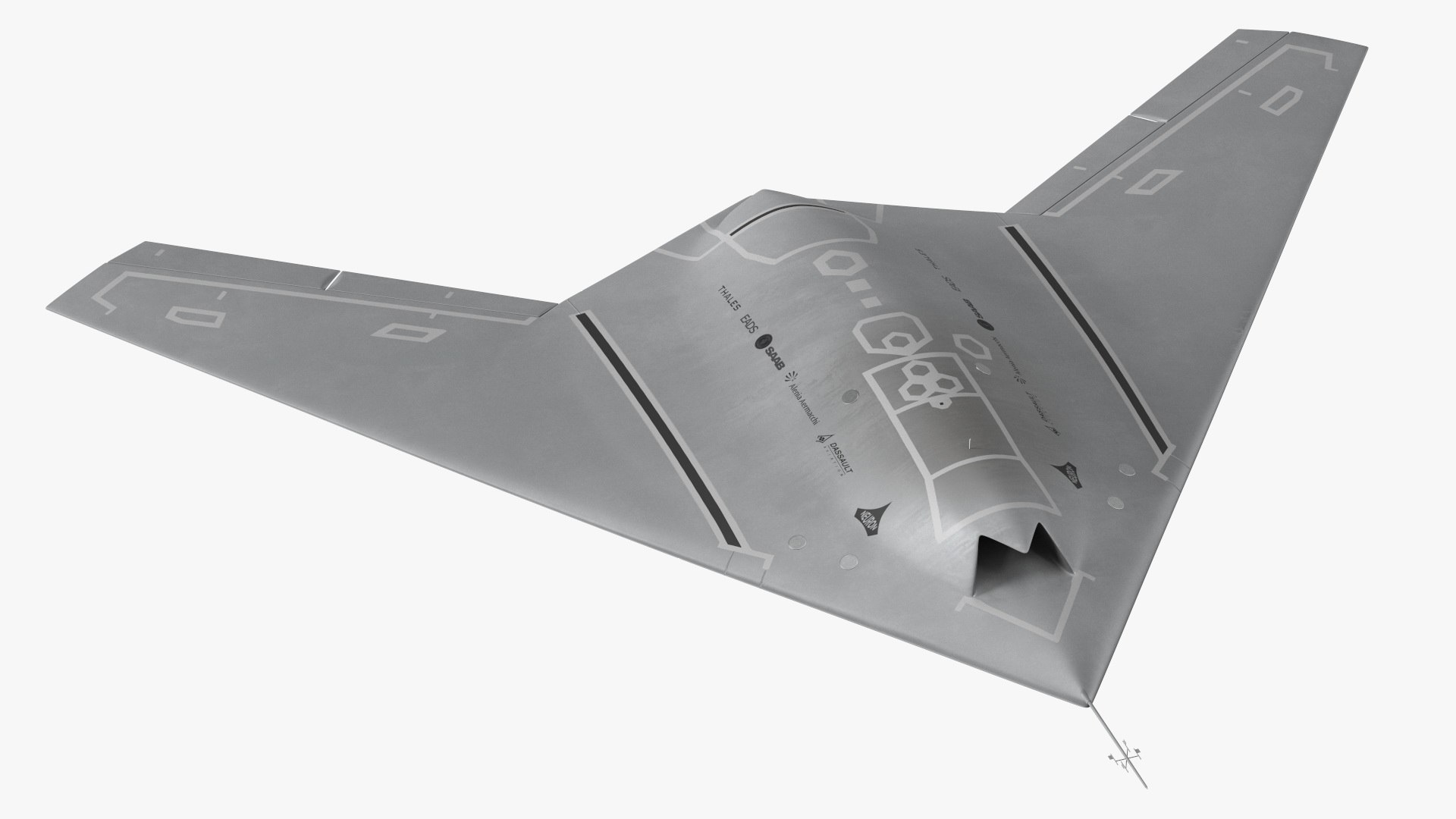 Dassault nEUROn UCAV Flight 3D model - TurboSquid 1987206