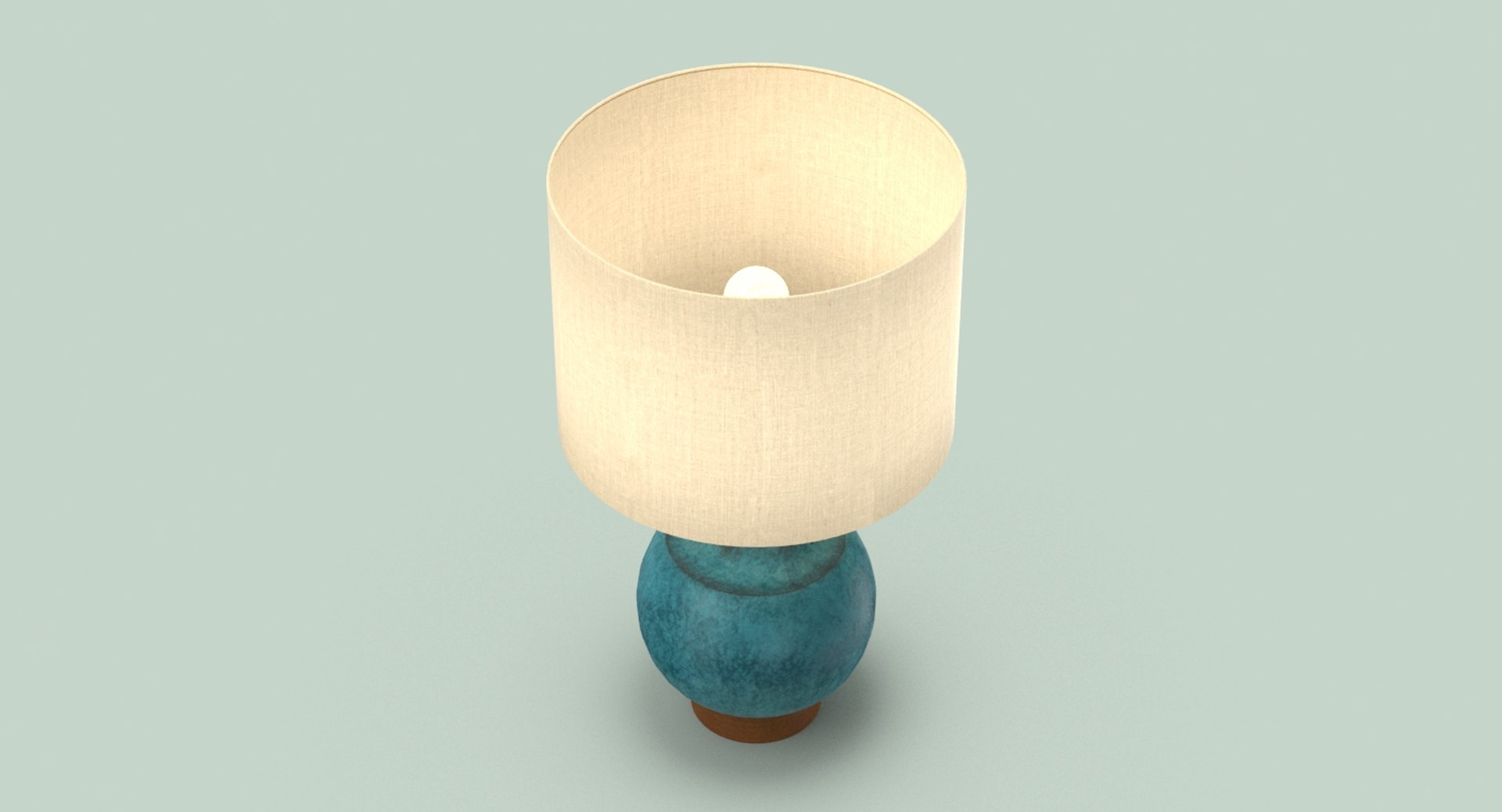 3D Mid-century Modern Lamp Model - TurboSquid 1287203
