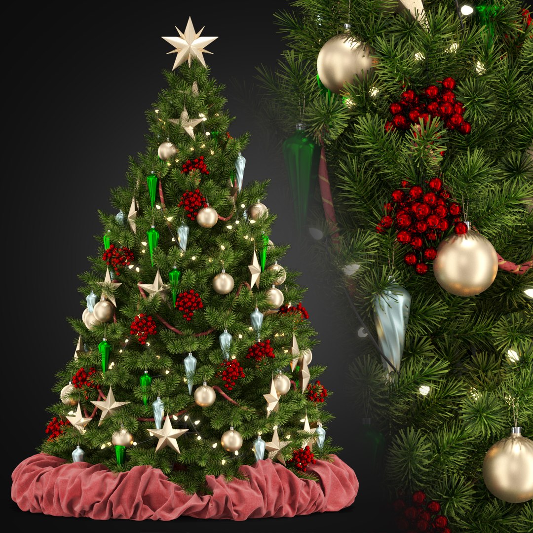 3D Model Christmas Tree - TurboSquid 1657109
