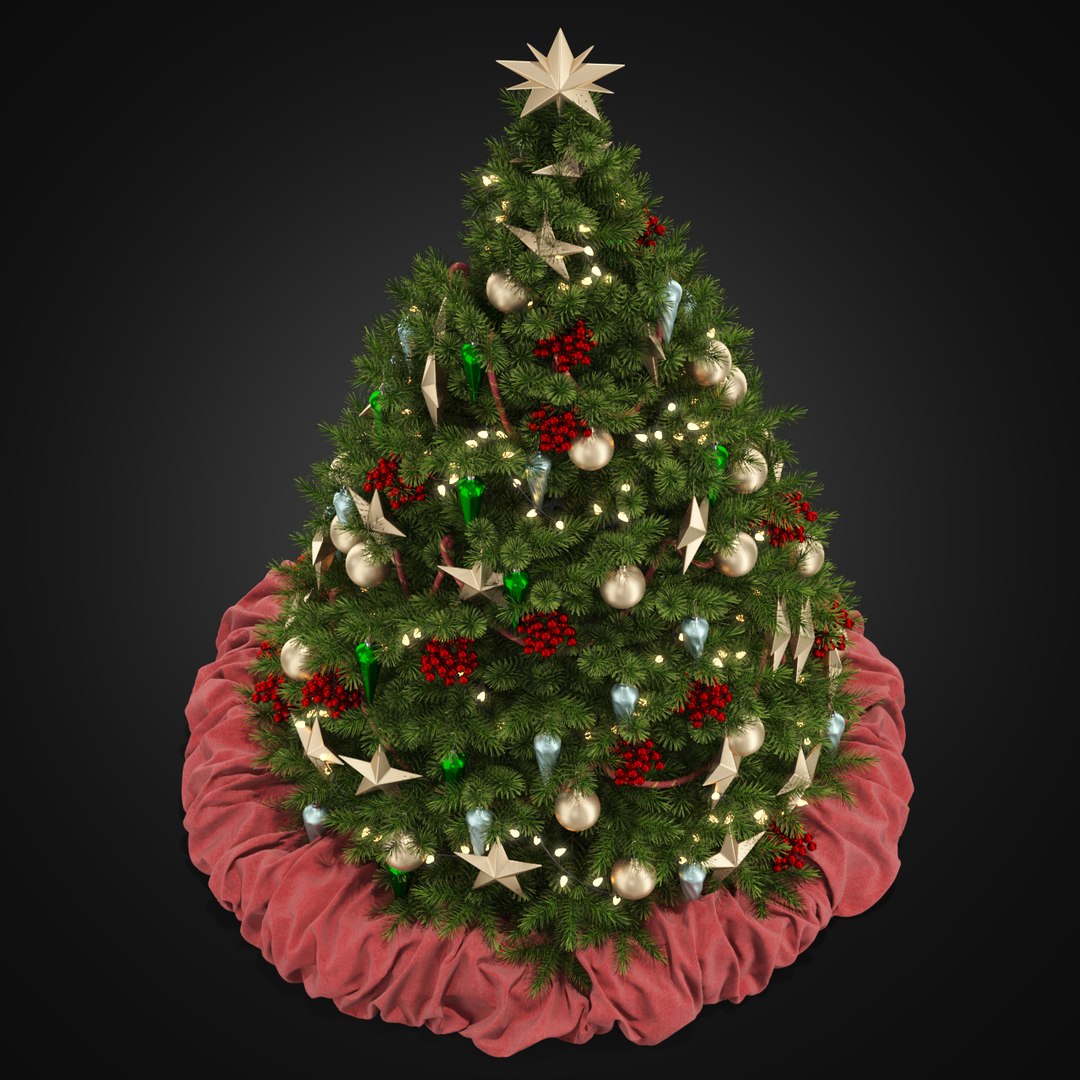 3D Model Christmas Tree - TurboSquid 1657109