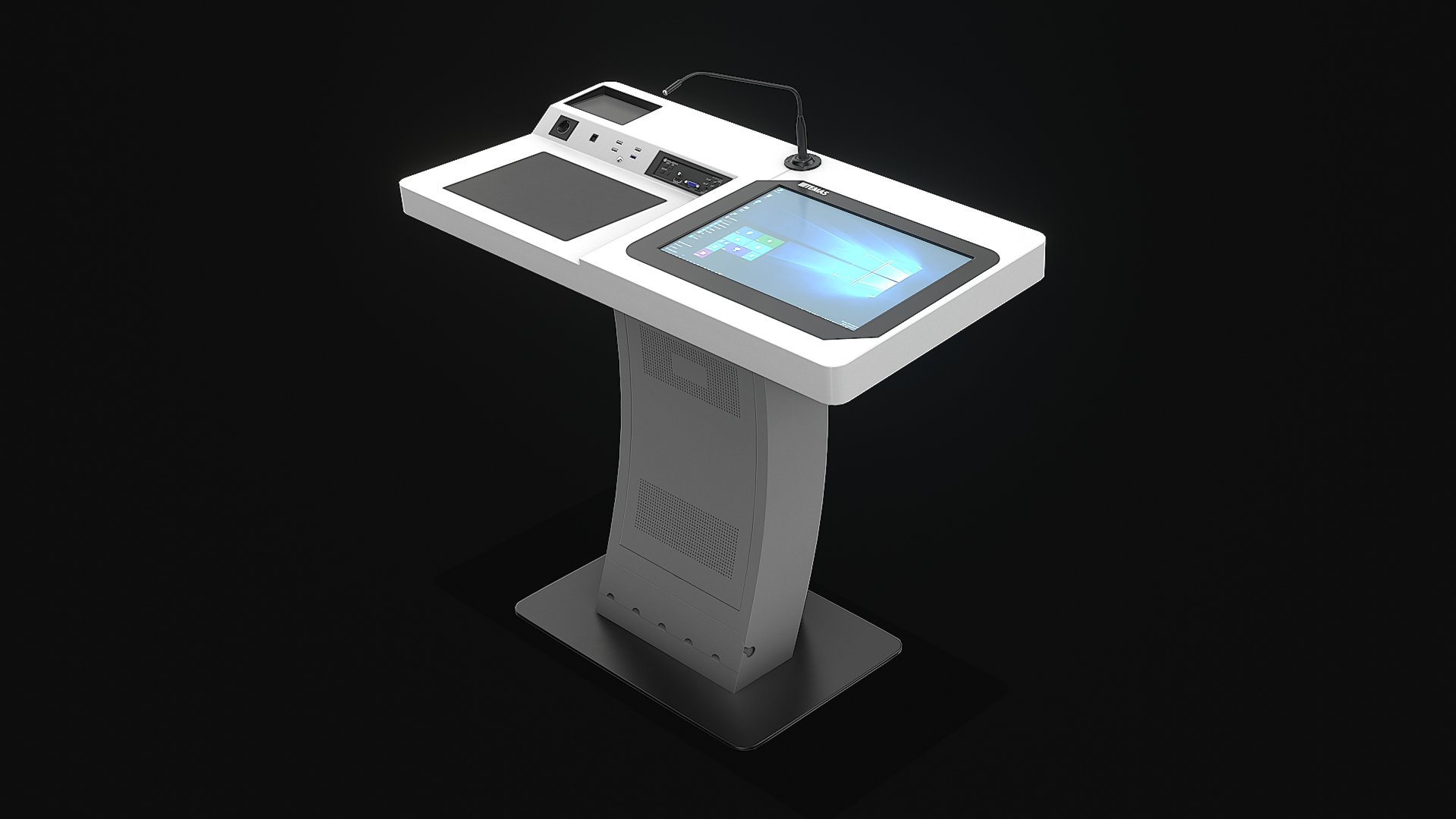 3D Smart Lectern Podium - TurboSquid 2242163