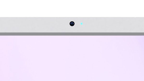 modelo 3d iMac de 24 pulgadas 2021 morado con teclado, mouse y trackpad ...