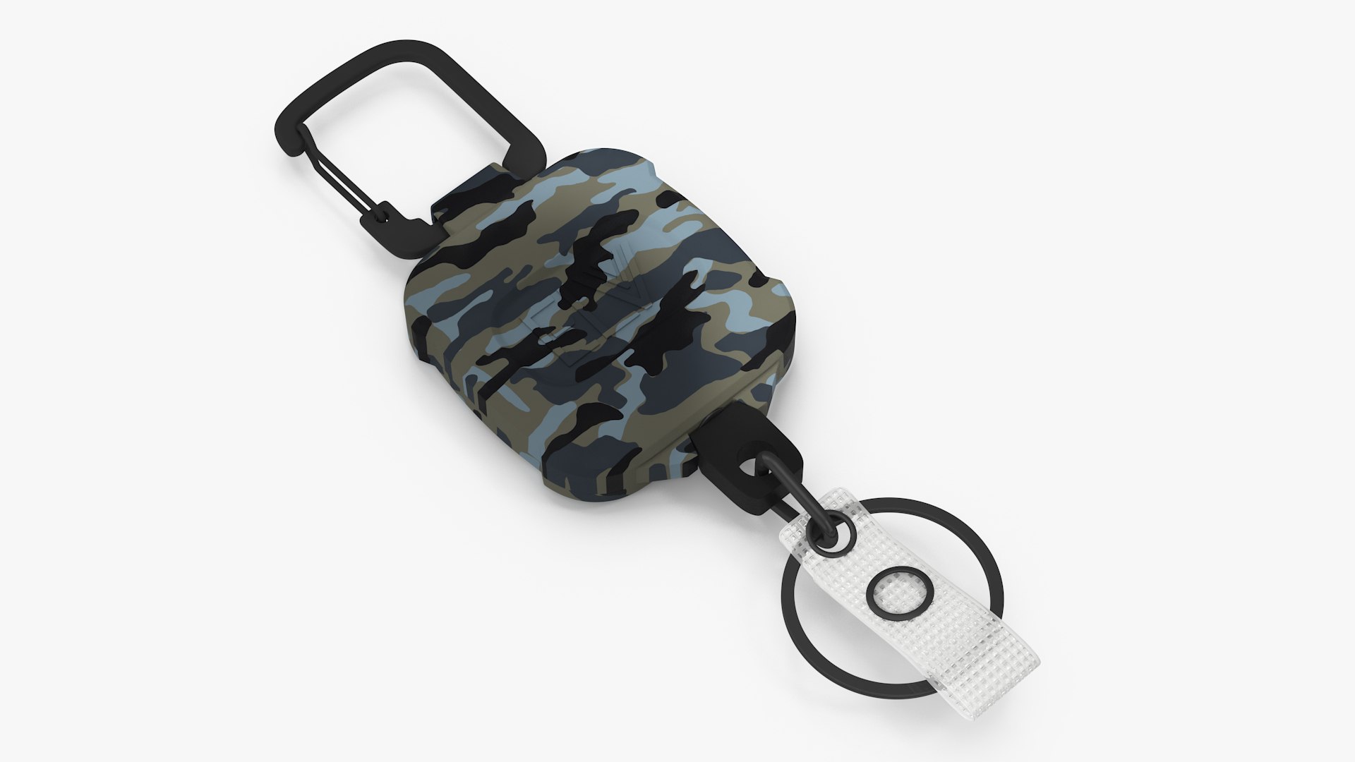 Self Retractable Key Holder Camo 3D model - TurboSquid 2005932