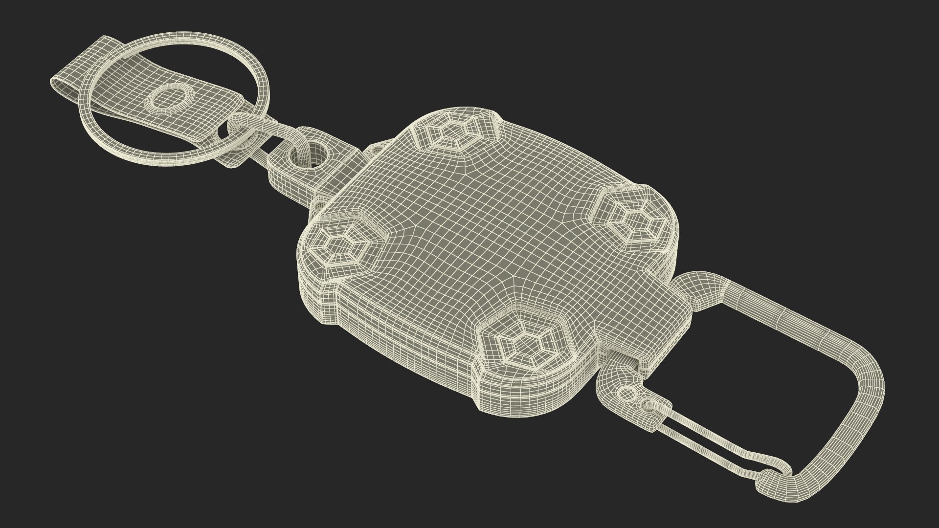 Self Retractable Key Holder Camo 3D Model - TurboSquid 2005932