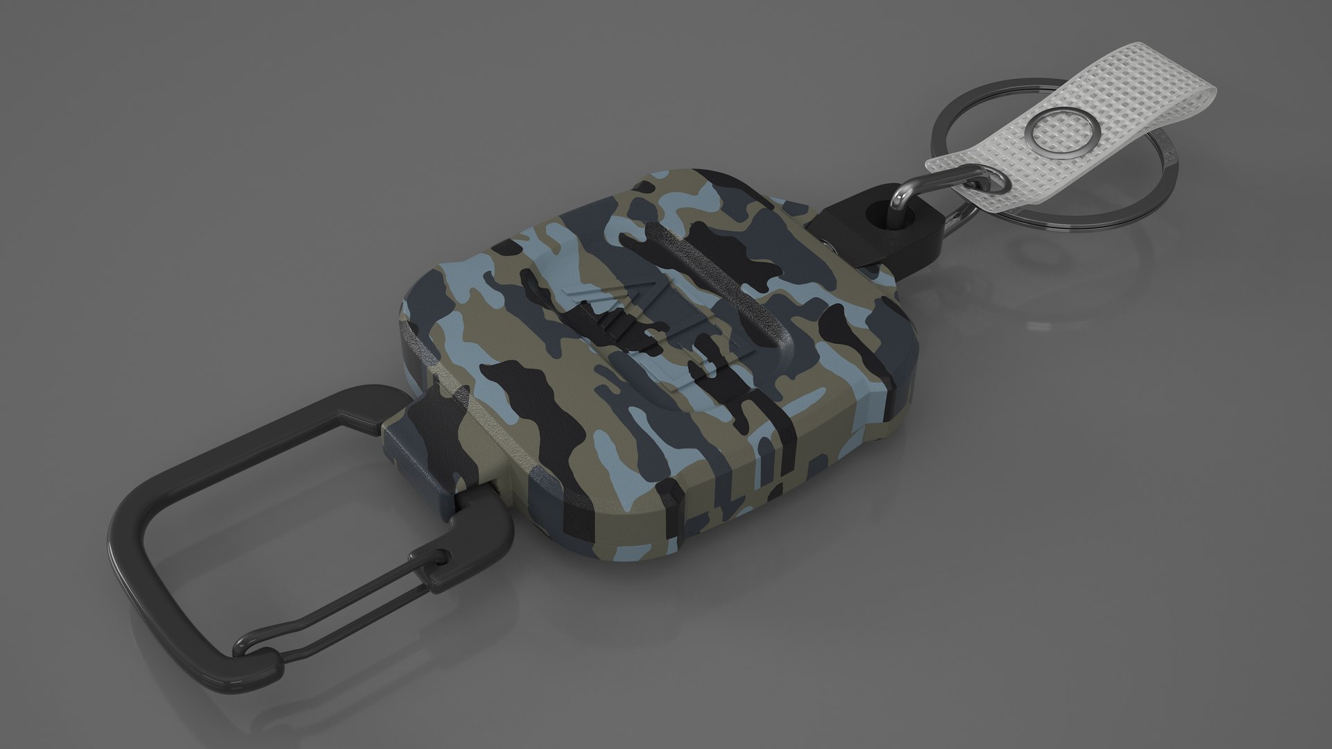 Self Retractable Key Holder Camo 3D Model - TurboSquid 2005932