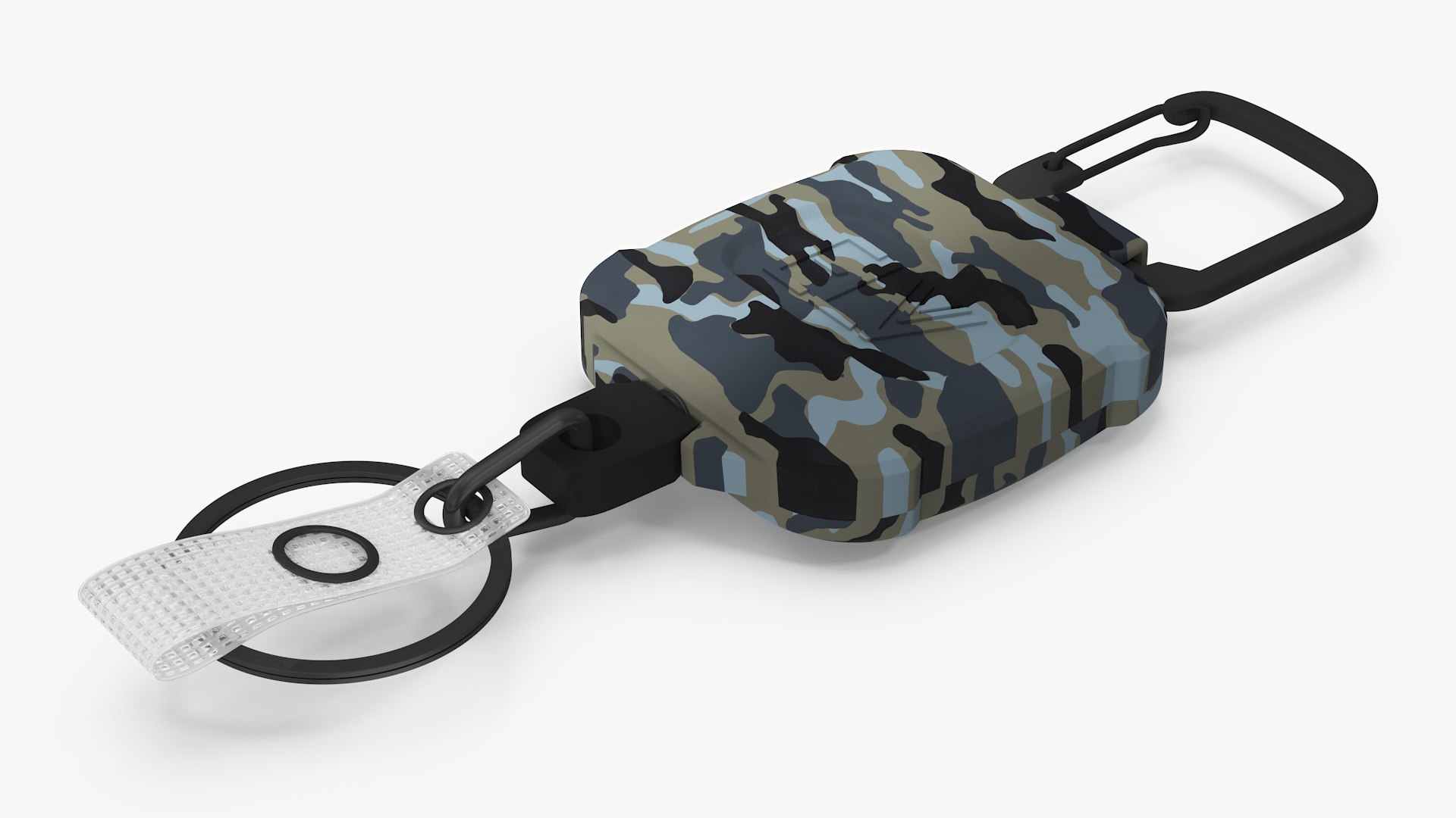 Self Retractable Key Holder Camo 3D Model - TurboSquid 2005932