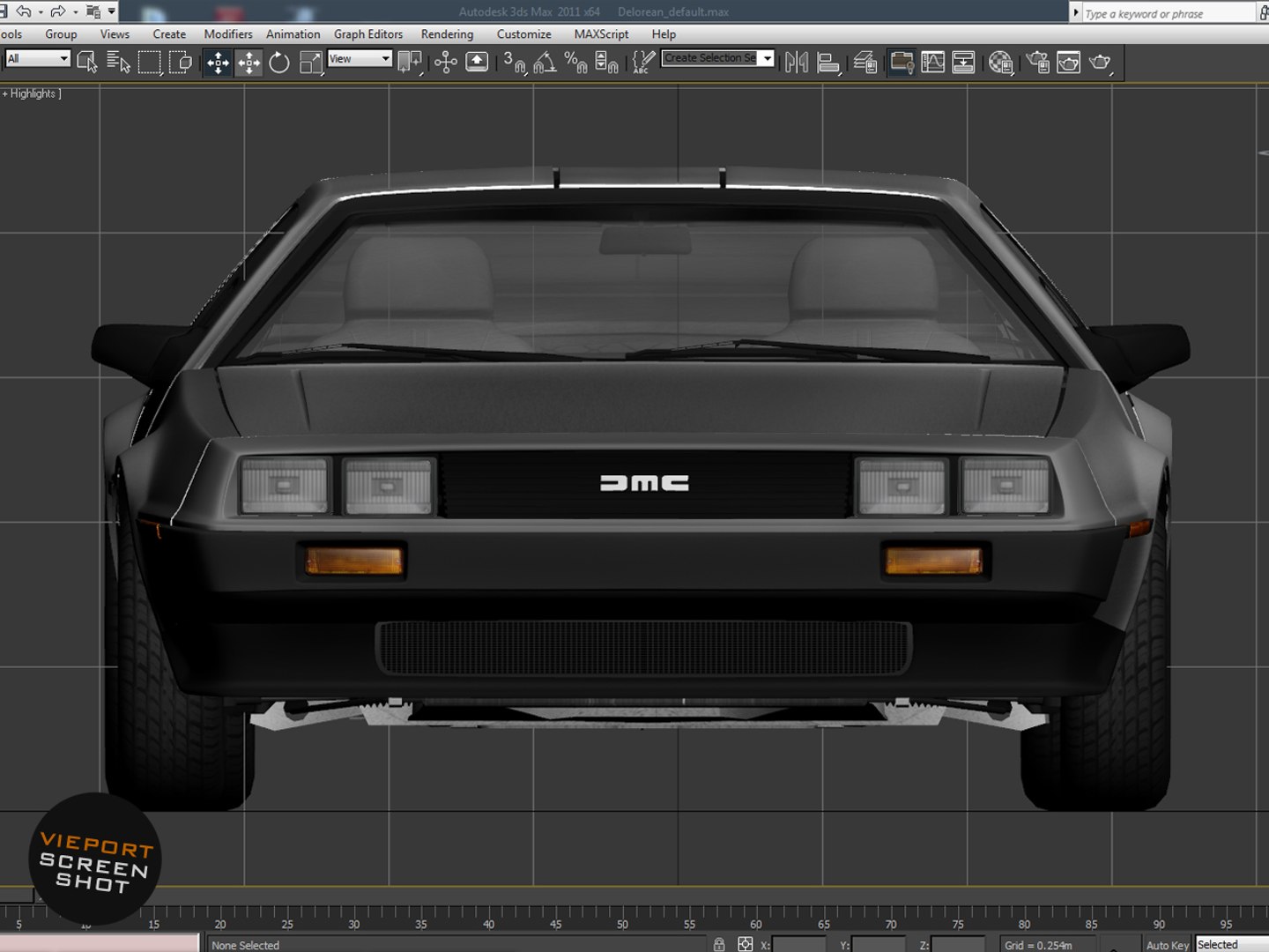 Delorean Dmc-12 3d 3ds