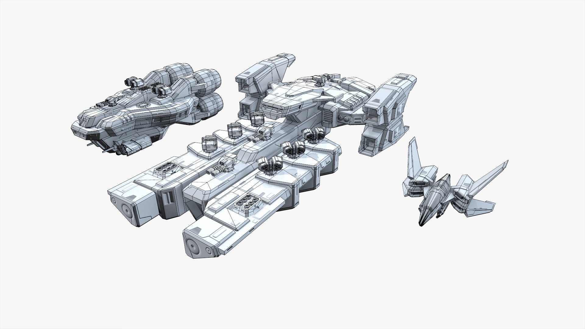 3D Model RTS - Space Games Vol - 03 - TurboSquid 1725982
