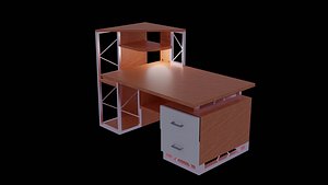 Animated Desk 3D Models for Download | TurboSquid