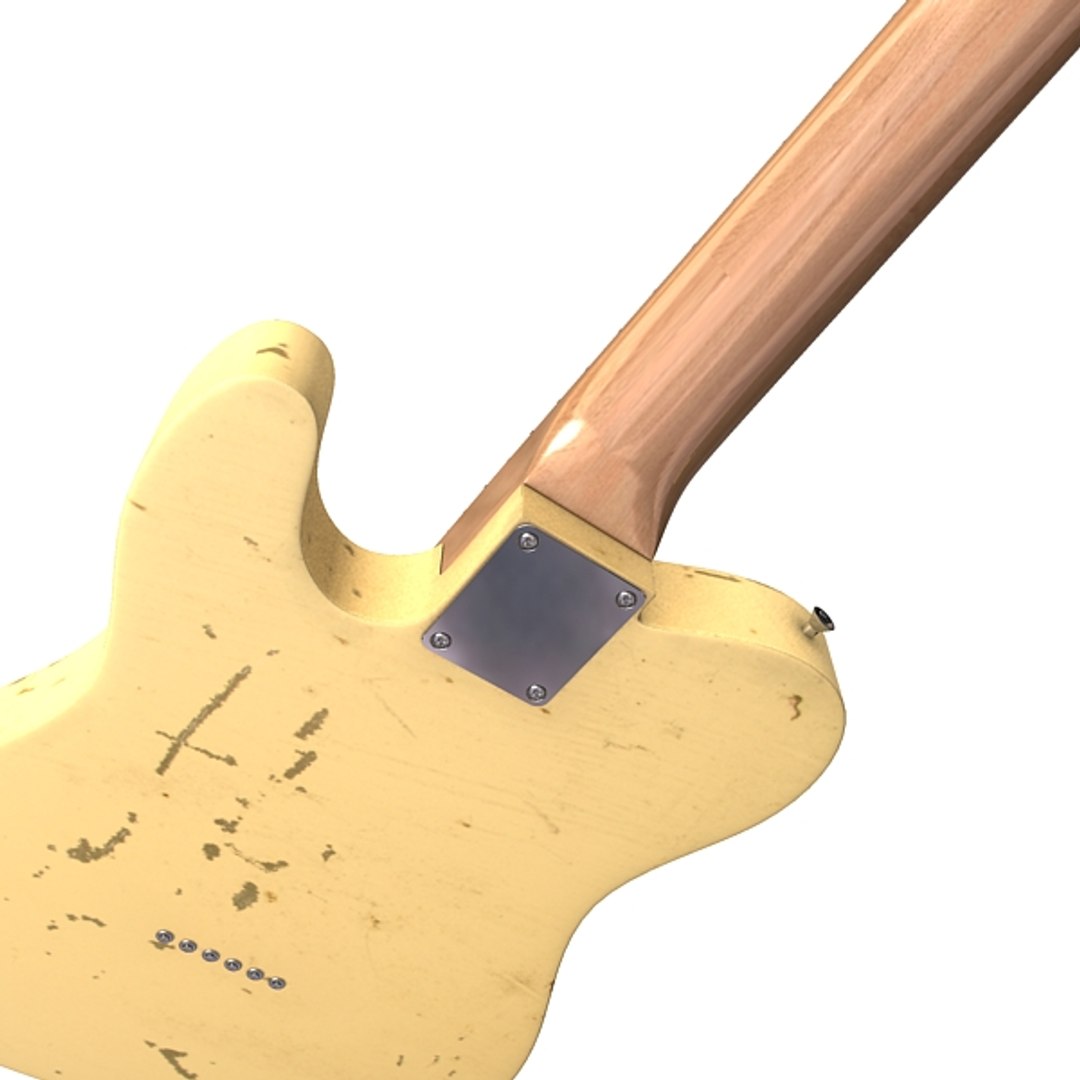 3d Model Of Telecaster Tele