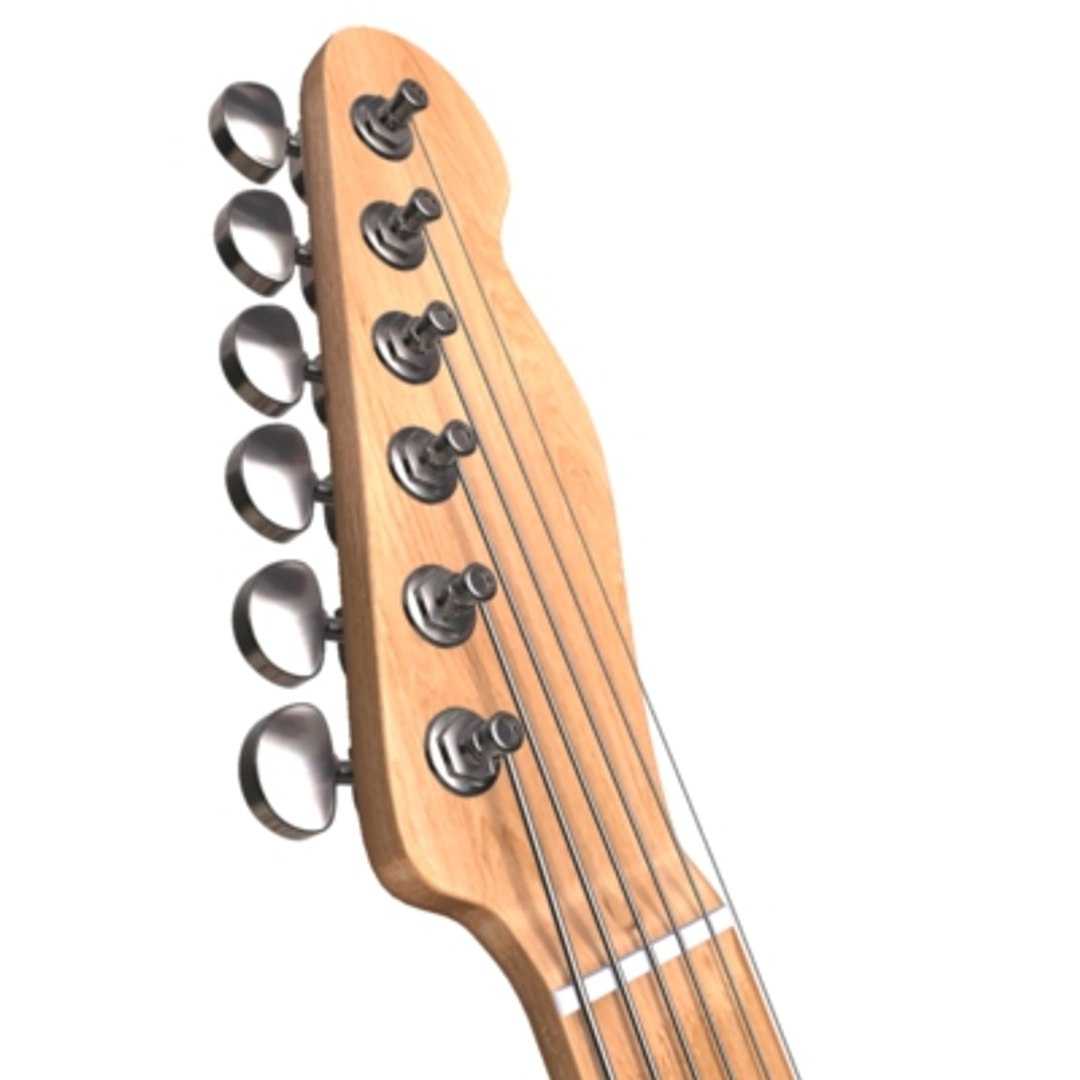 3d Model Of Telecaster Tele