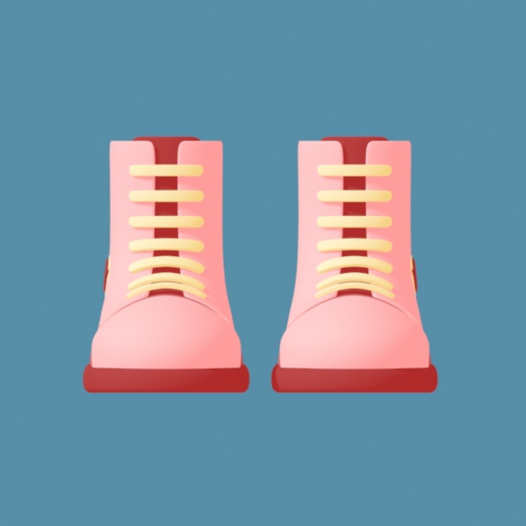 Boot Converse Shoes 3D Model - TurboSquid 1286267