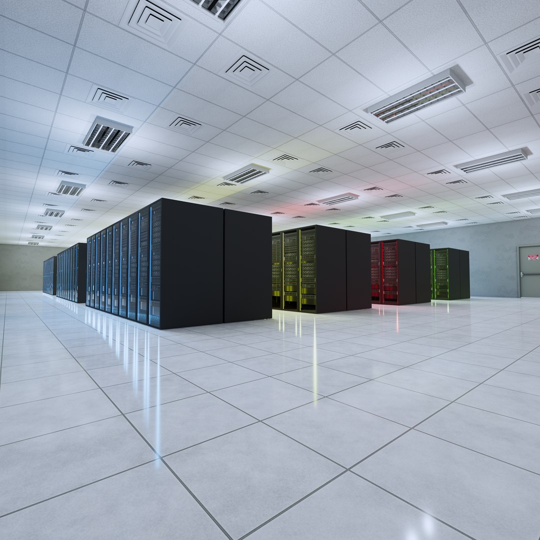 Google Data Center 3D Model - TurboSquid 1862374