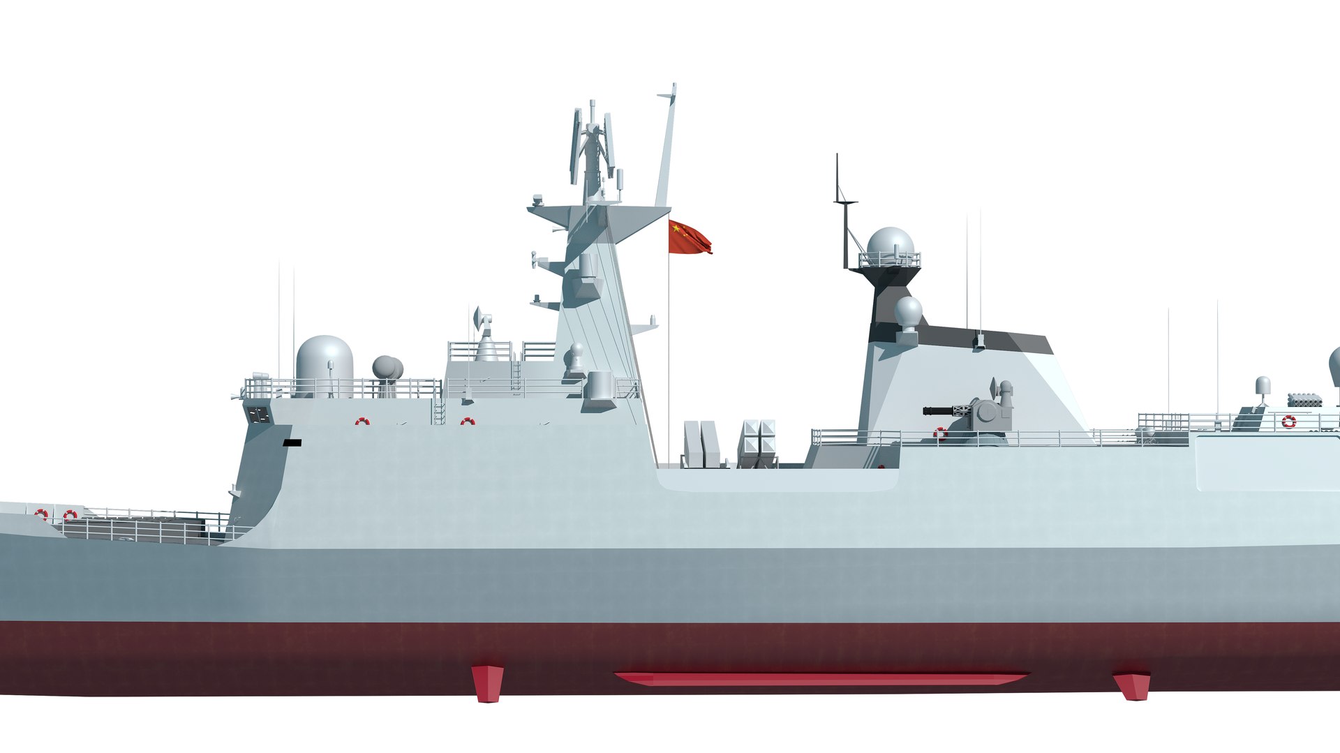 Type 054A Guided Missile Frigate Chinese People Liberation Army Navy 3D - TurboSquid 2285693