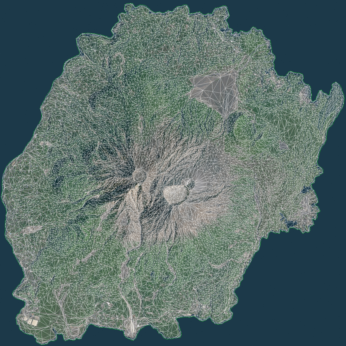 3D sakurajima volcano island - TurboSquid 1521611