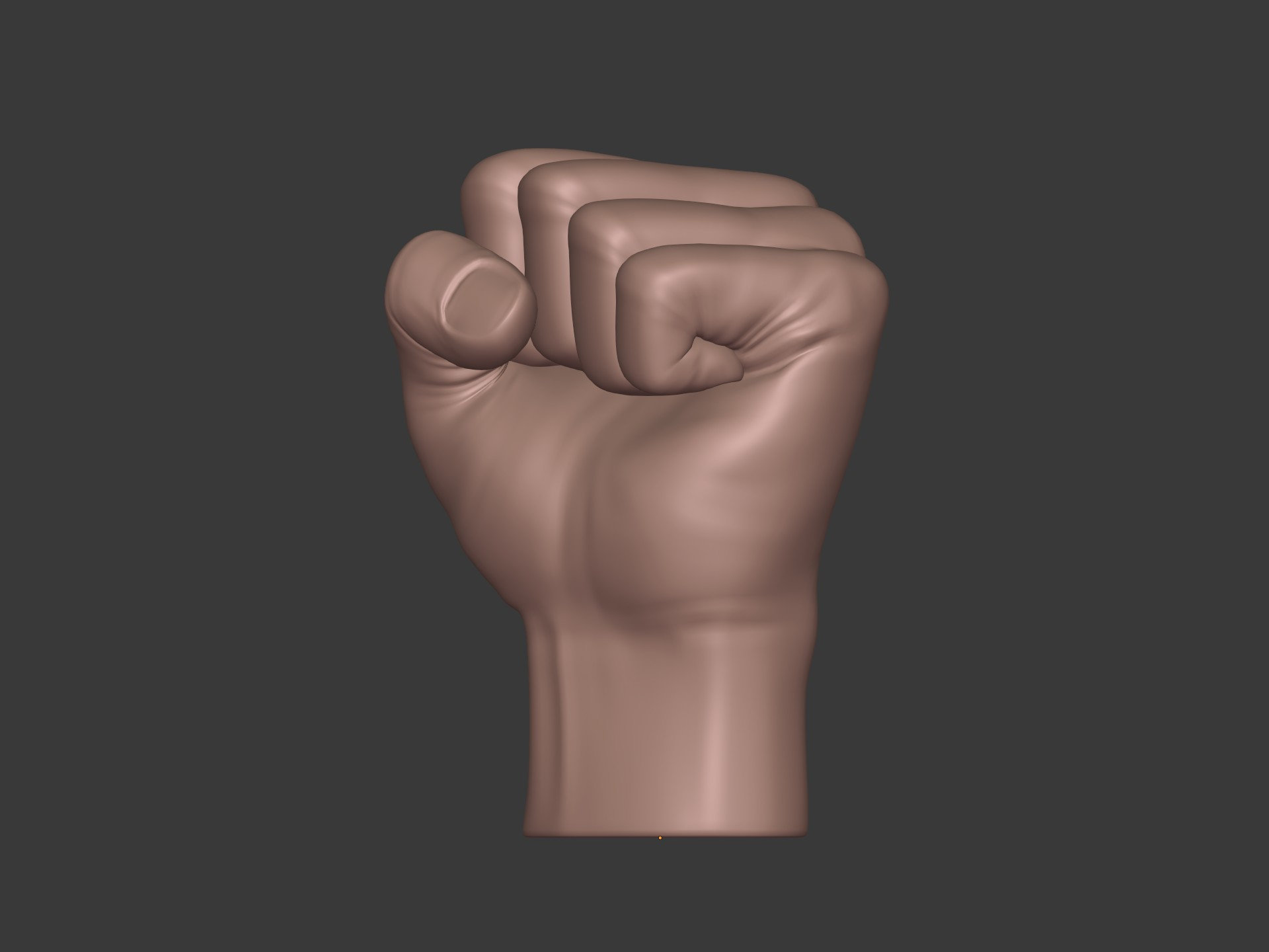 Fist figurine 3D model - TurboSquid 1711431