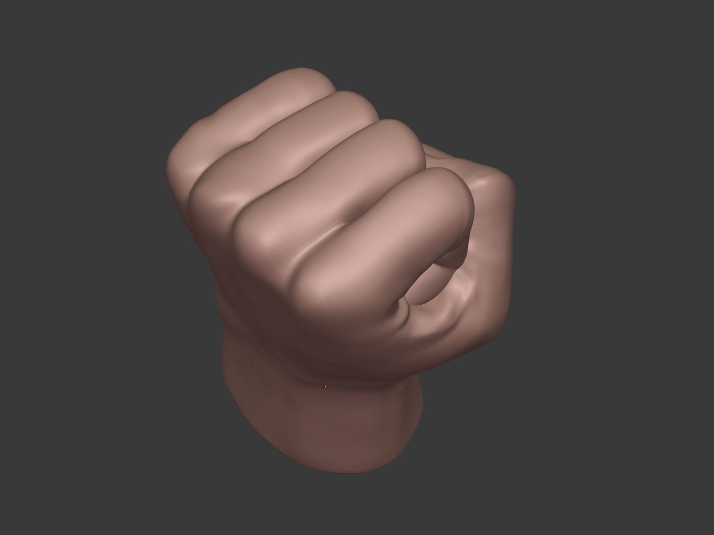 Fist figurine 3D model - TurboSquid 1711431