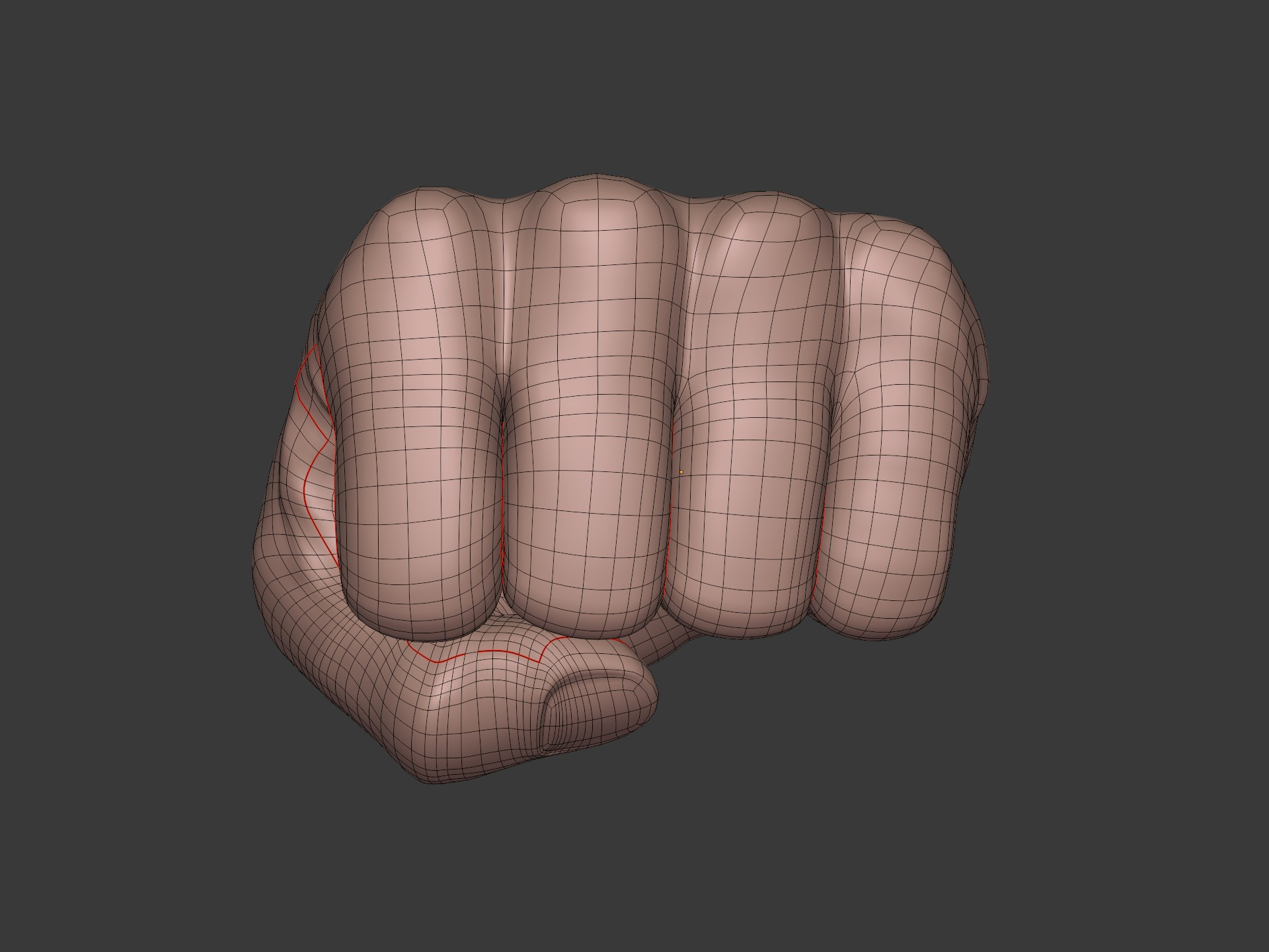 Fist figurine 3D model - TurboSquid 1711431