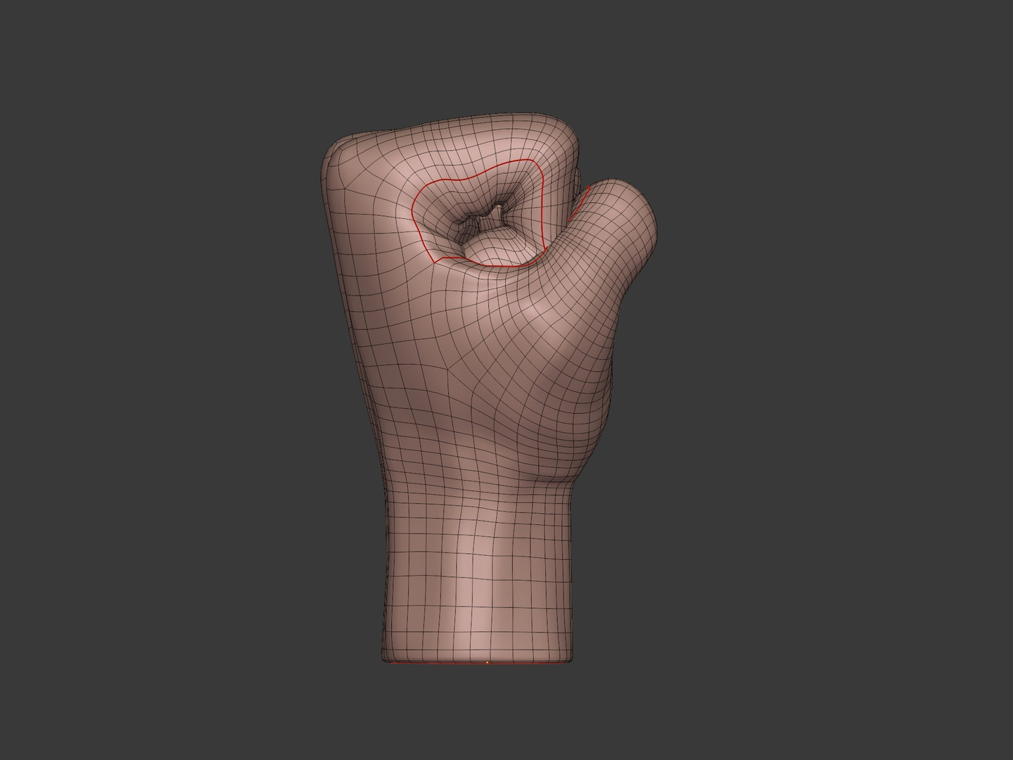 Fist figurine 3D model - TurboSquid 1711431