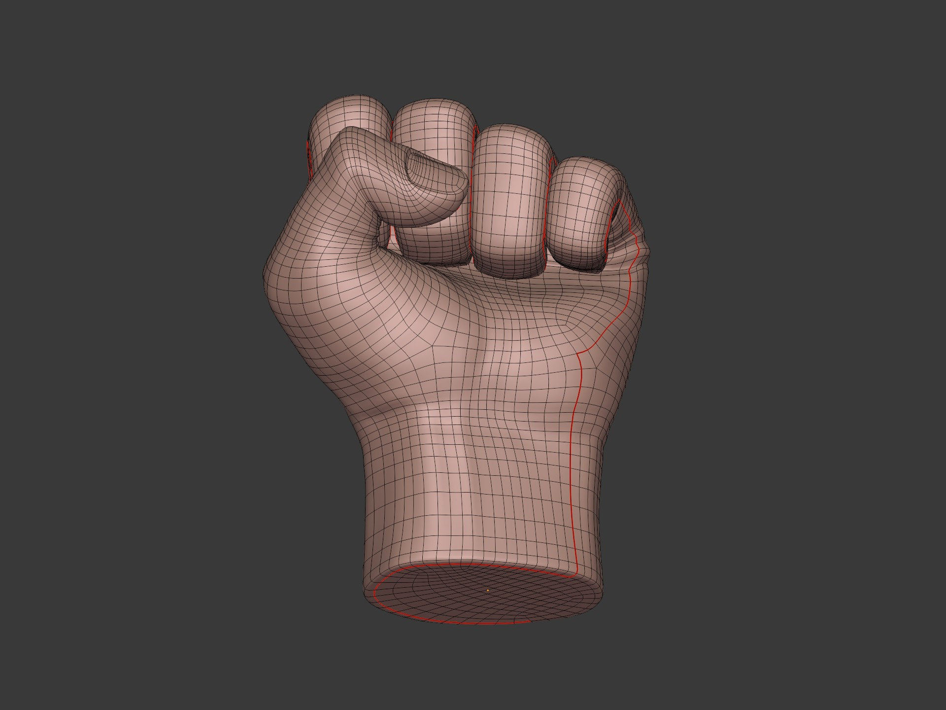 Fist figurine 3D model - TurboSquid 1711431