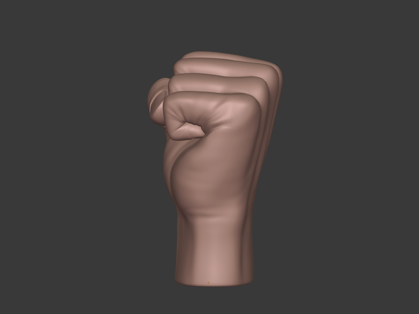 Fist figurine 3D model - TurboSquid 1711431