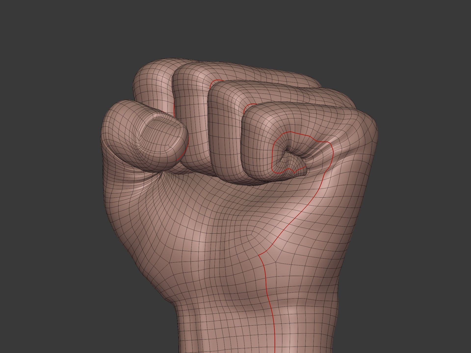 Fist figurine 3D model - TurboSquid 1711431