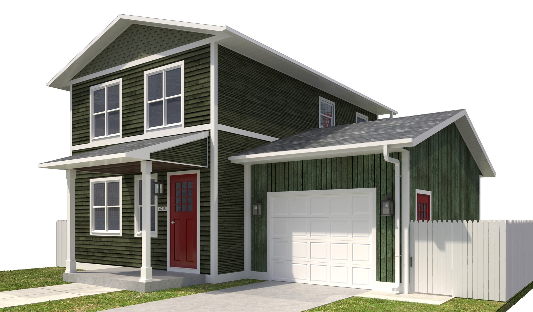 Home house model - TurboSquid 1348633