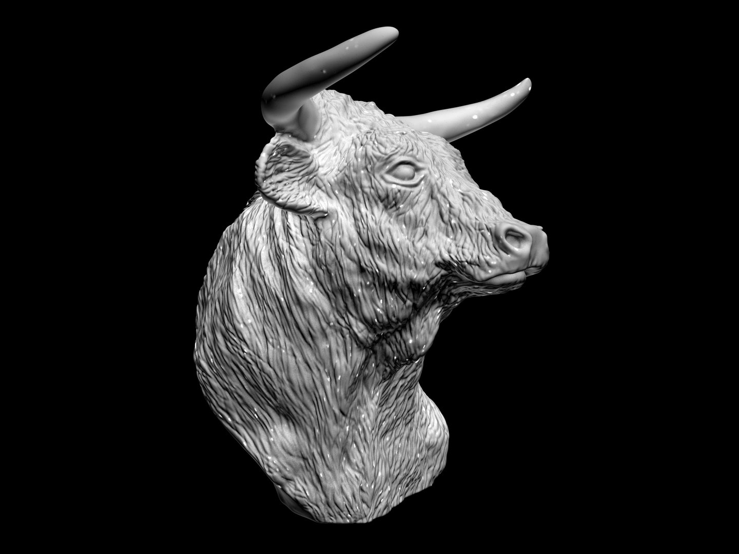 El Toro - Printable Bull Statue 3D model - TurboSquid 1747248