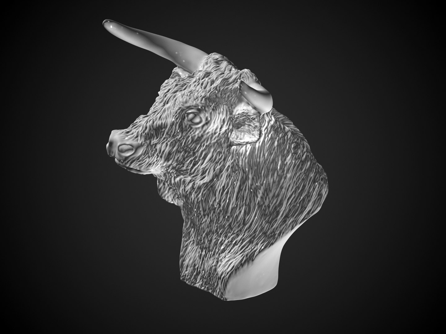 El Toro - Printable Bull Statue 3D model - TurboSquid 1747248