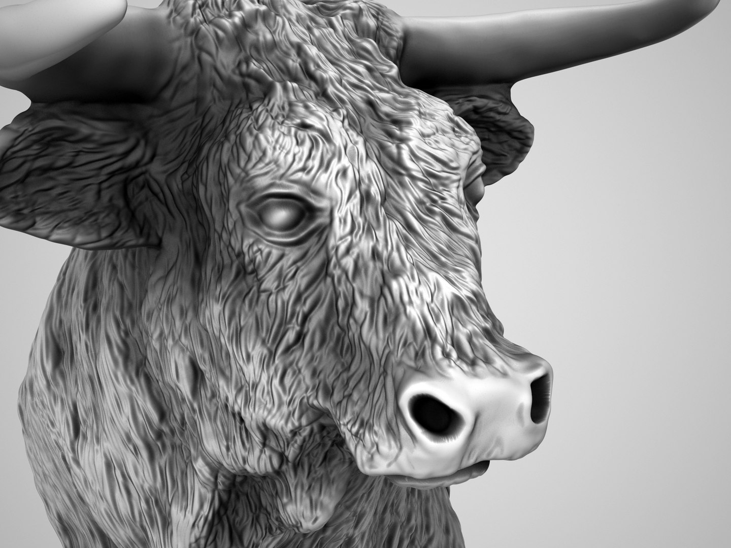 El Toro - Printable Bull Statue 3D model - TurboSquid 1747248