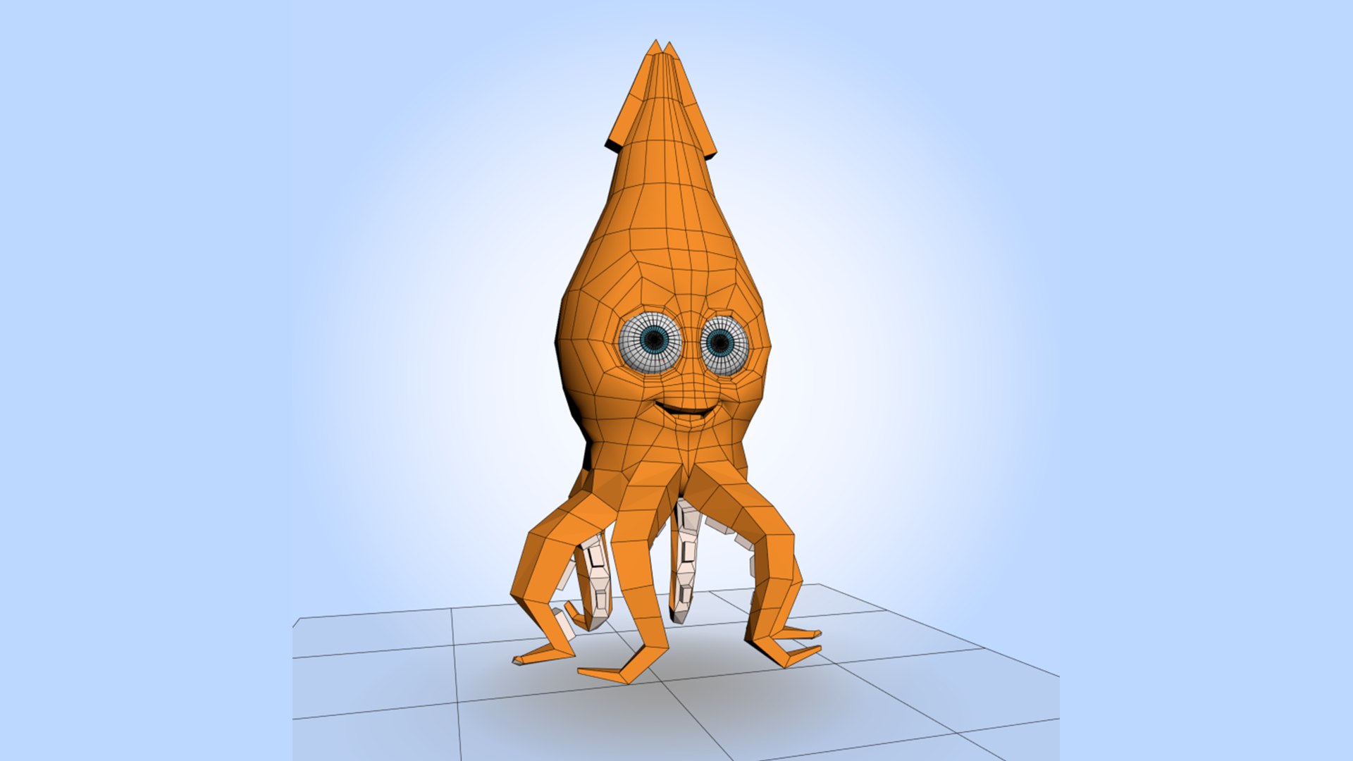 Squid 3D Model - TurboSquid 2098164