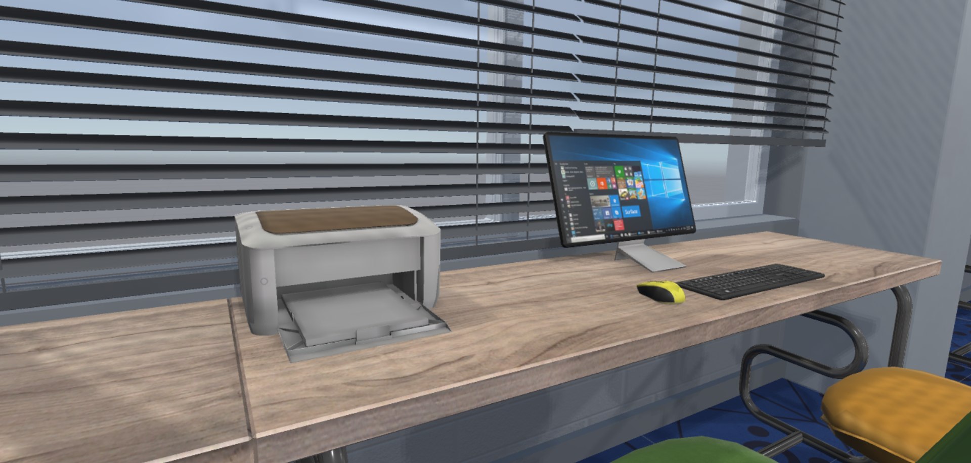 3D Vr Office Room - Model - TurboSquid 1437159