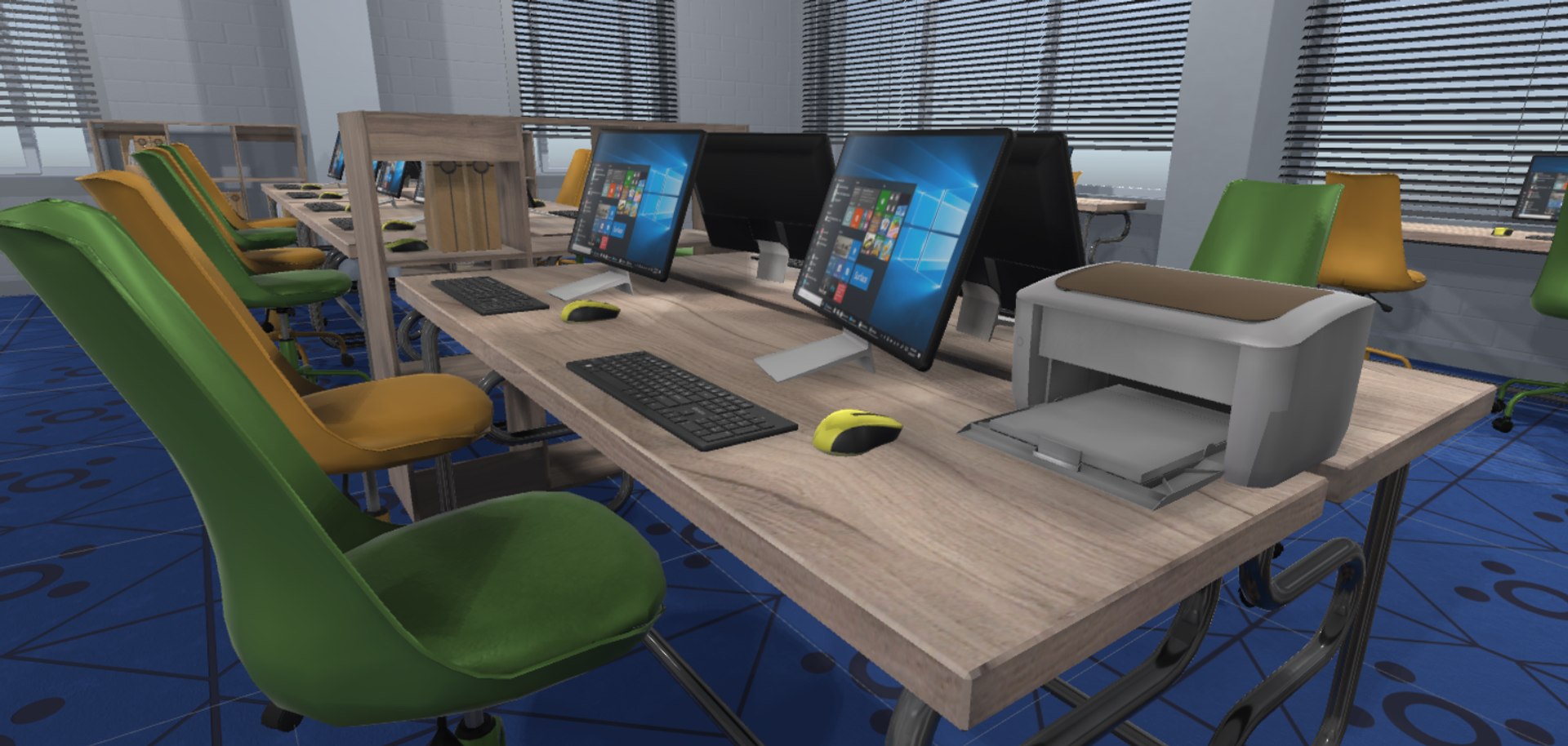 3D Vr Office Room - Model - TurboSquid 1437159