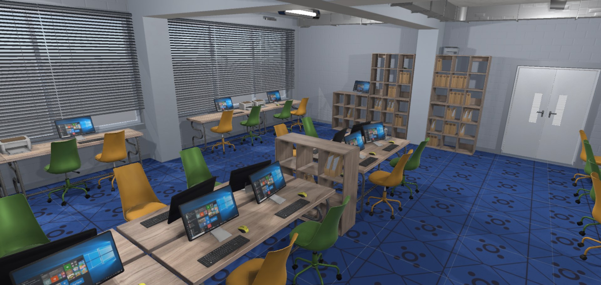 3D Vr Office Room - Model - TurboSquid 1437159