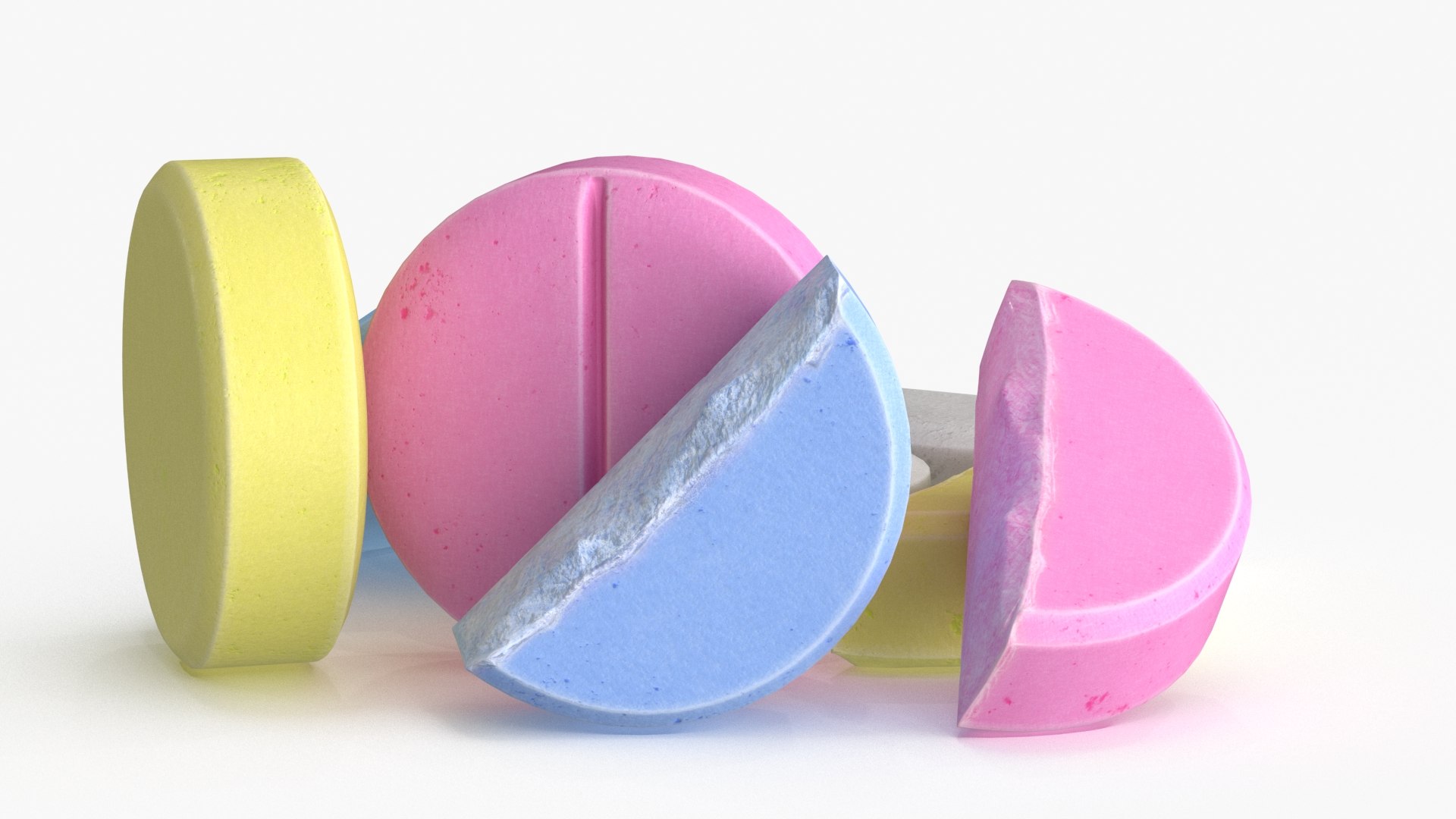 Medication Pill Set 3D Model - TurboSquid 2277408