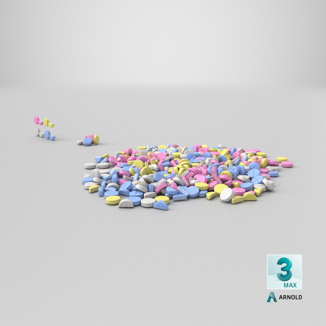 Medication Pill Set 3D Model - TurboSquid 2277408