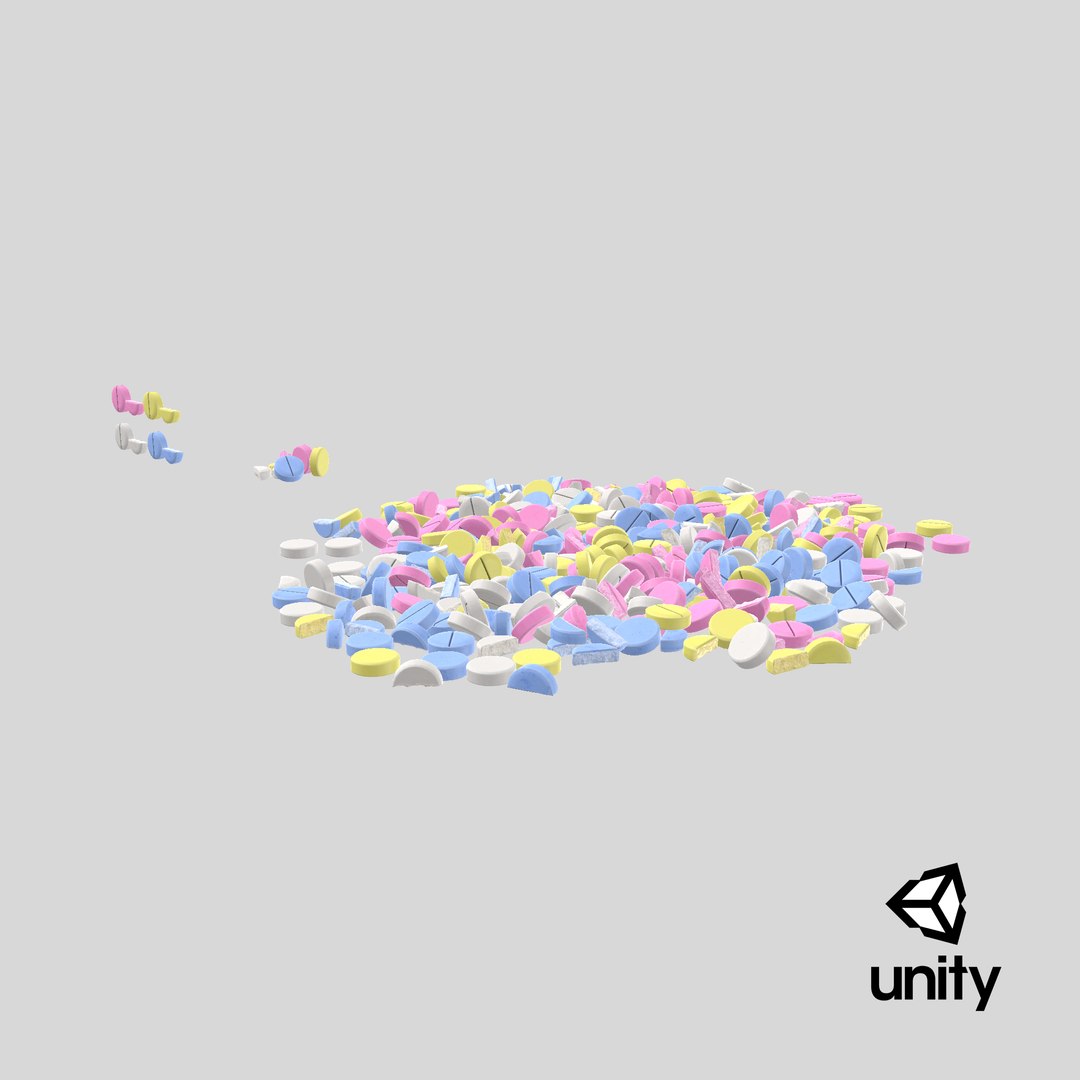 Medication Pill Set 3D Model - TurboSquid 2277408