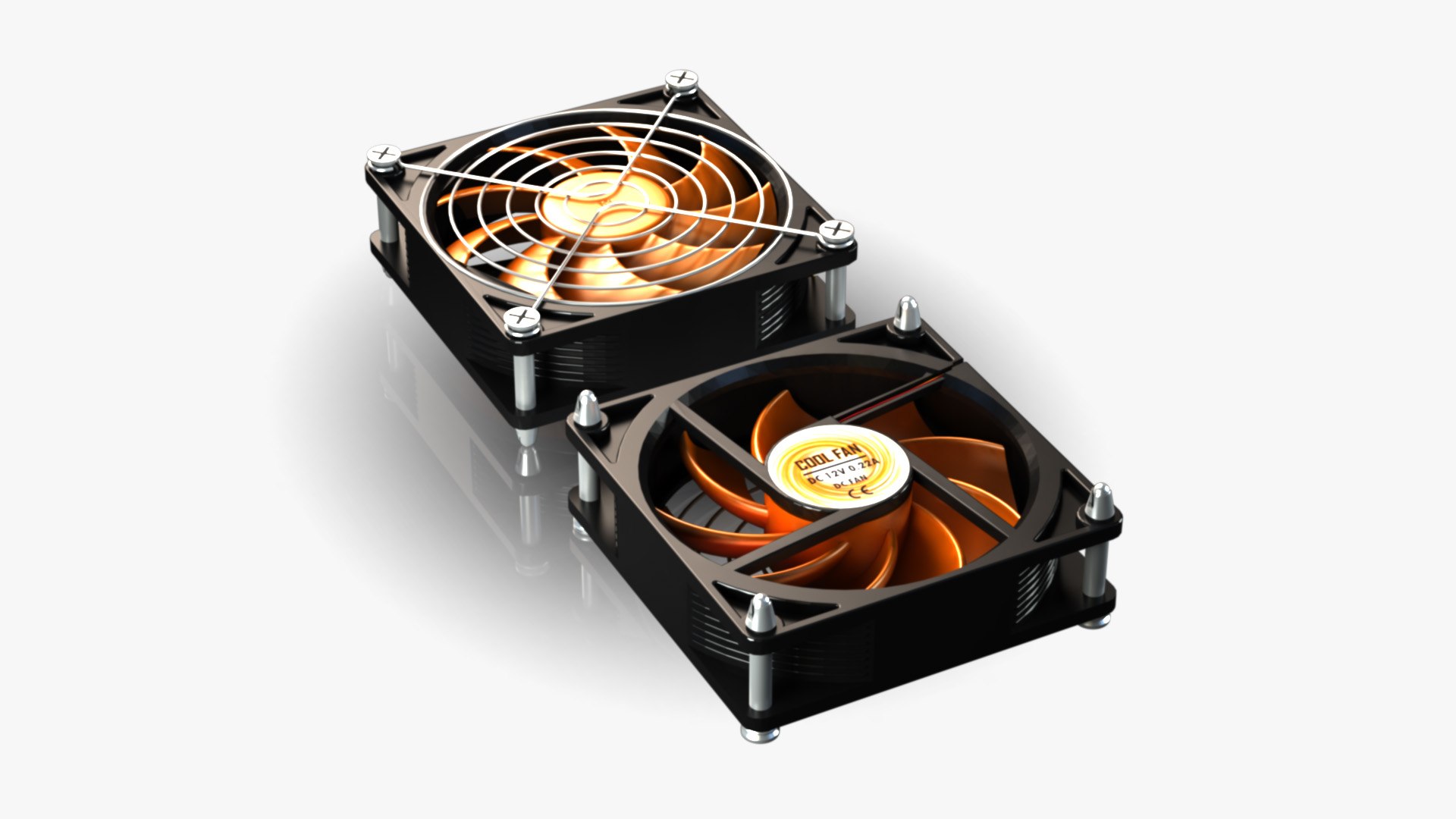 Pc Fan 3D Model - TurboSquid 1878061