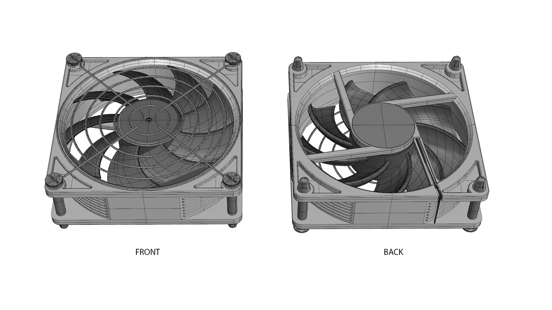 Pc Fan 3D Model - TurboSquid 1878061