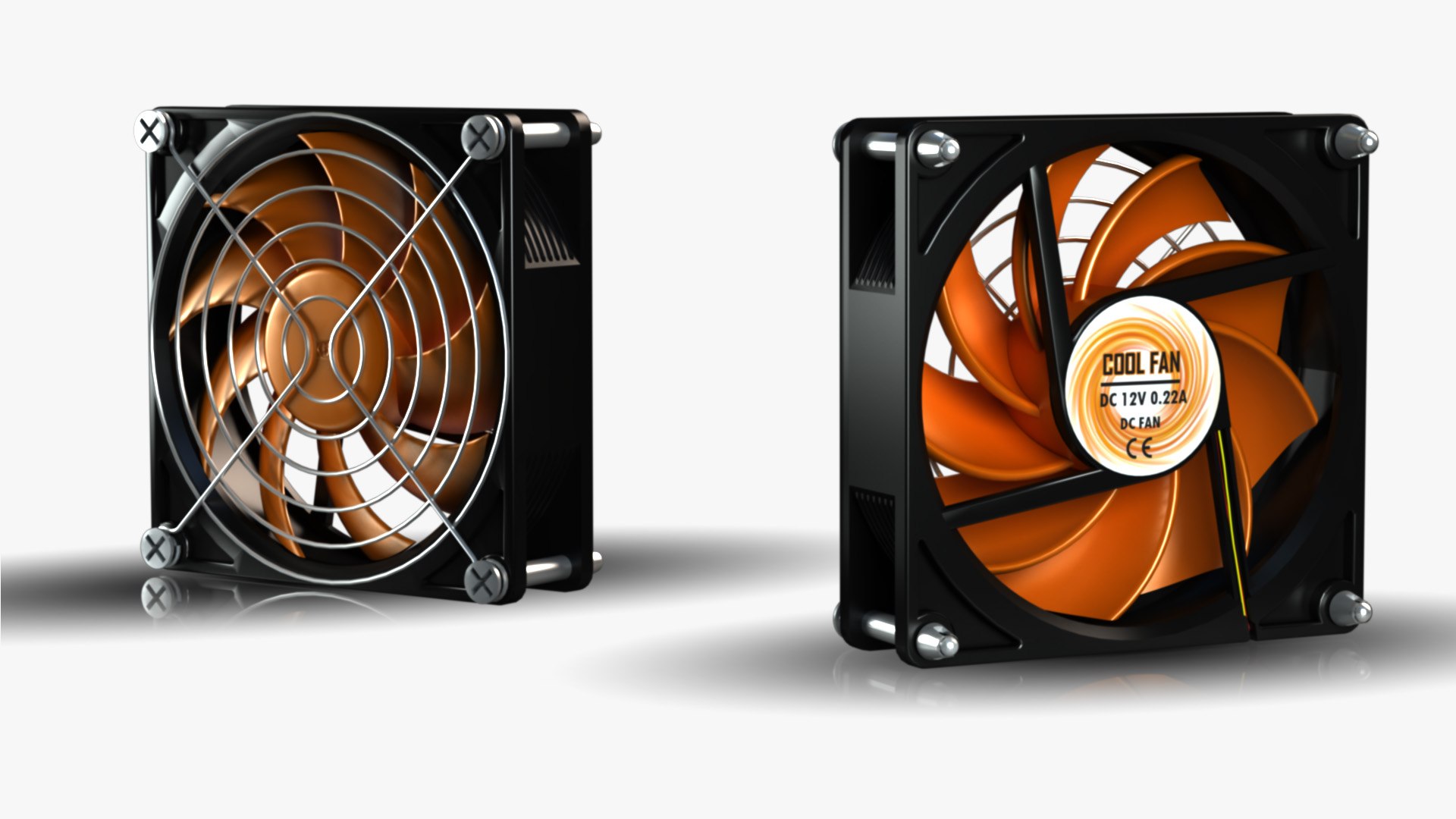 Pc Fan 3D Model - TurboSquid 1878061