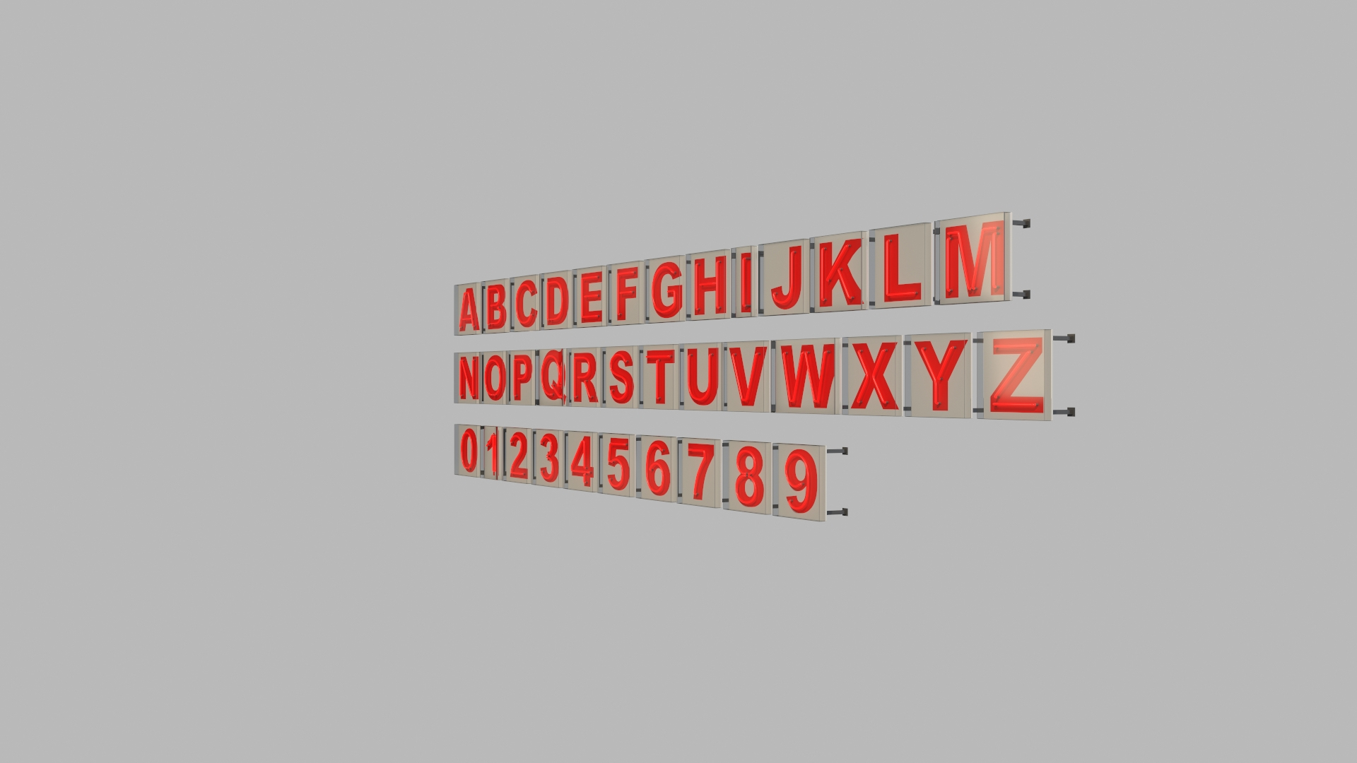 Neon Sign 3D model - TurboSquid 1810571