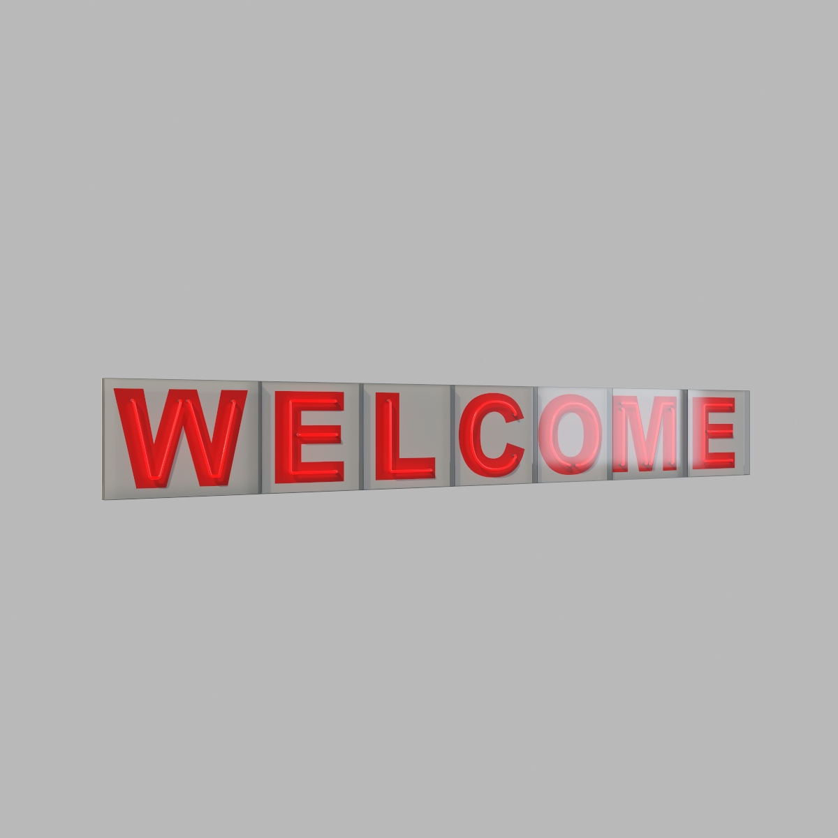 Neon Sign 3D model - TurboSquid 1810571