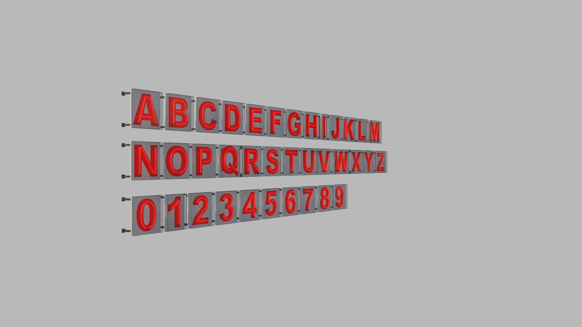 Neon Sign 3D model - TurboSquid 1810571