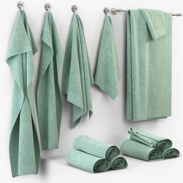 Bath Towel 3D Models for Download | TurboSquid
