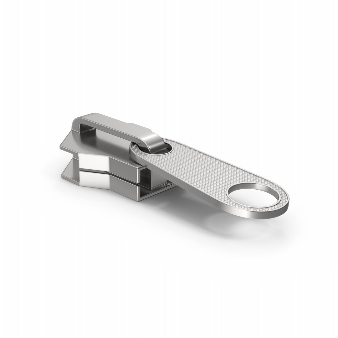 3D Zipper Slider - TurboSquid 2203921