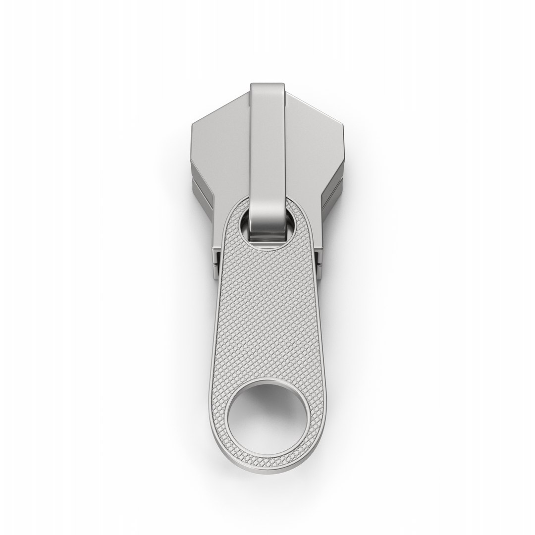 3D Zipper Slider - TurboSquid 2203921