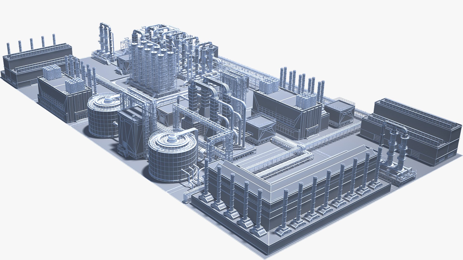 3D model 4-Industrial area set -13 - TurboSquid 2037476